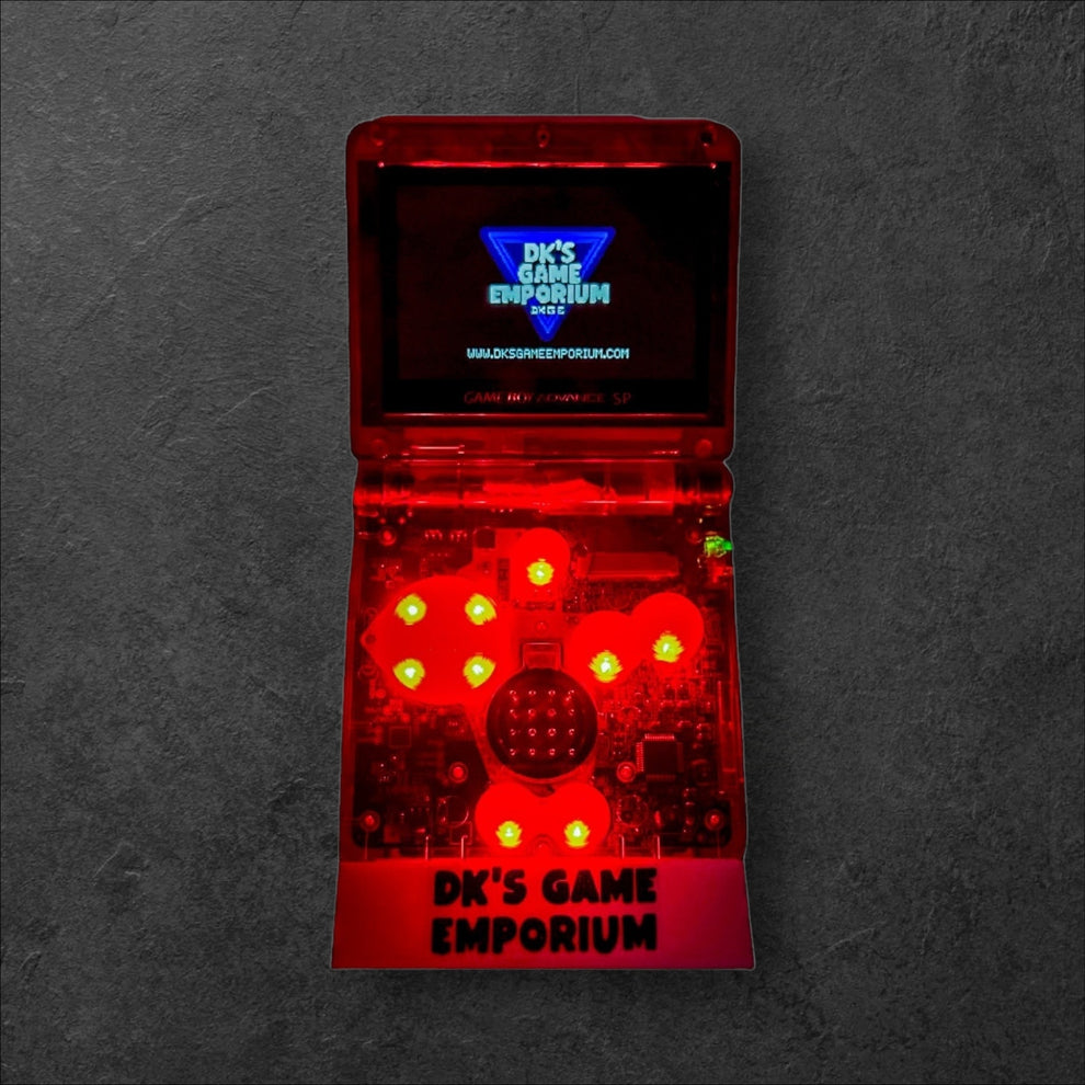 Nintendo Game Boy Advance SP - Fire Red Charizard Edition – DK’s Game ...
