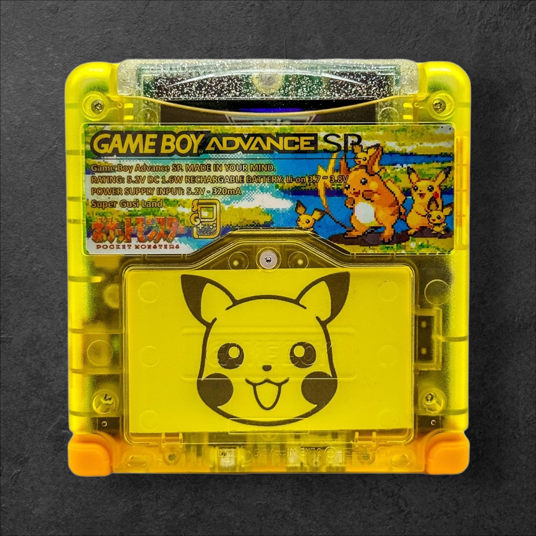 Nintendo Game Boy Advance SP - Pixel Pikachu’s Evolution Edition – DK’s ...