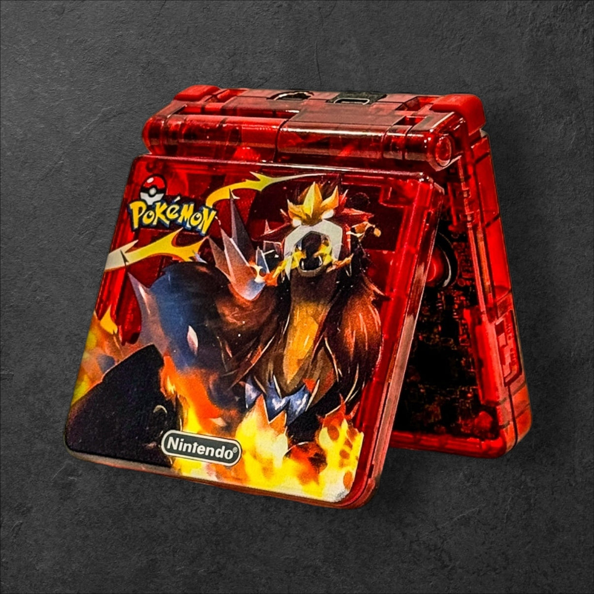 Nintendo Game Boy Advance SP - Volcano Entei Edition – DK’s Game Emporium