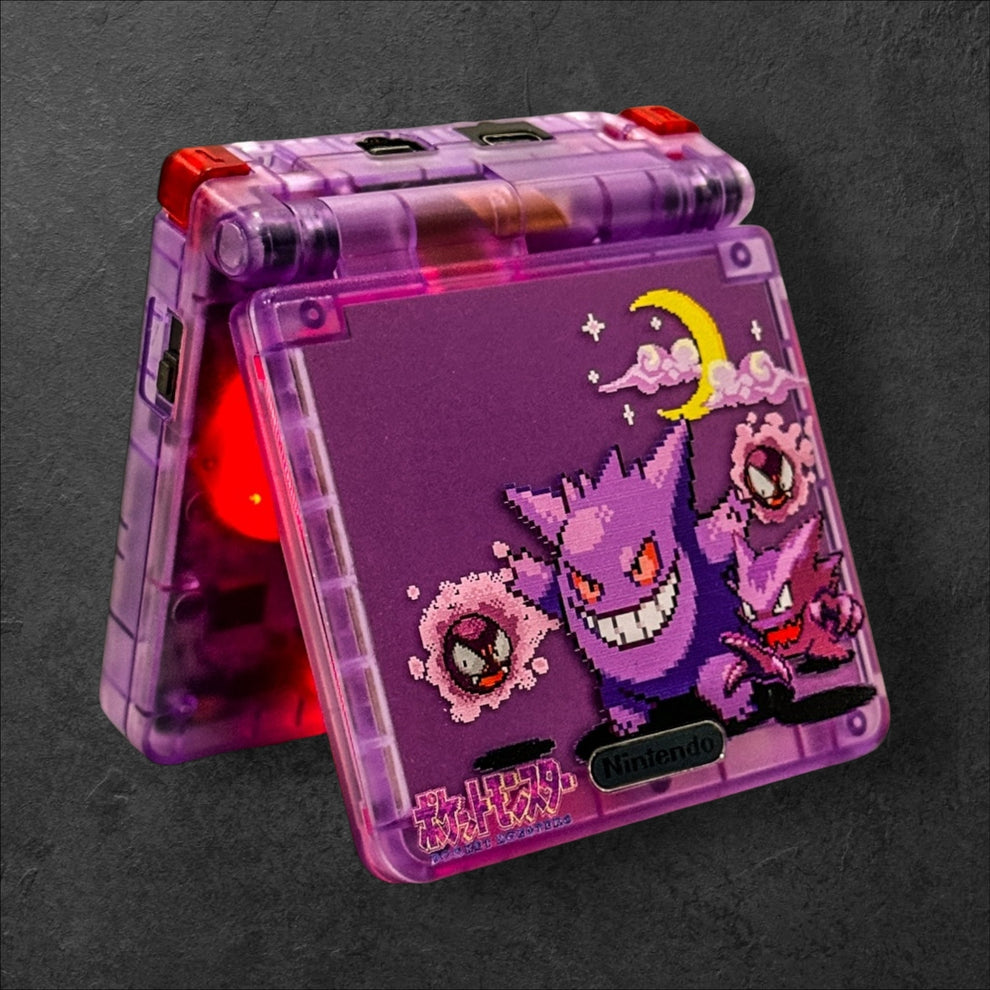 Nintendo Game Boy Advance SP - Pixel Gengar’s Evolution Edition – DK’s ...