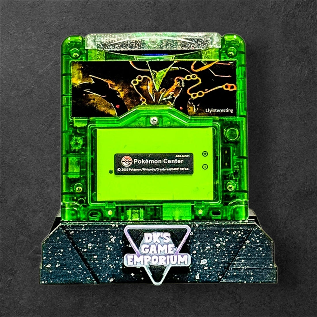Nintendo Game Boy Advance SP - Emerald Rayquaza Edition – DK’s Game ...